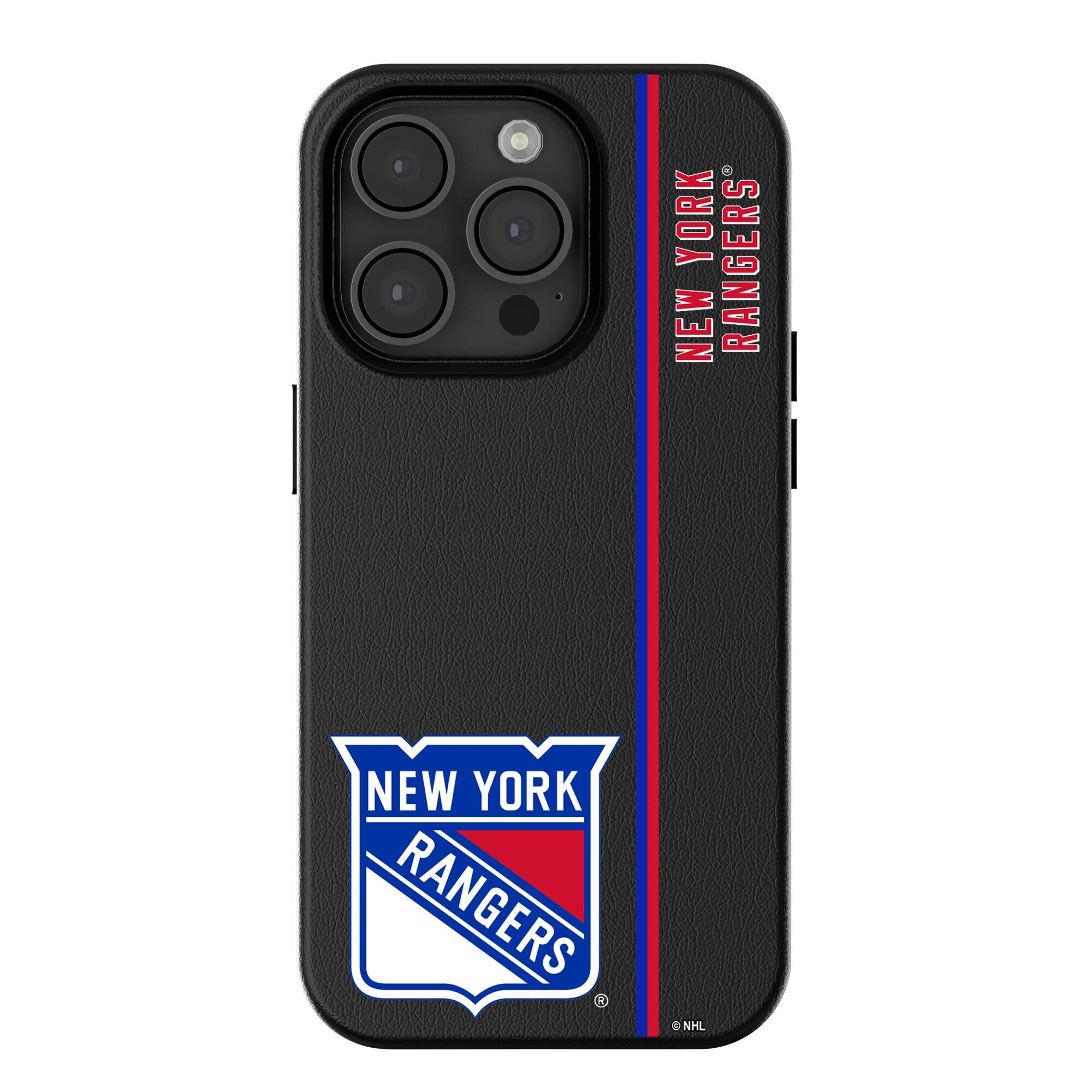 Keyscaper NHL New York Rangers Sidebar Magnetic iPhone Case 16 Black ...