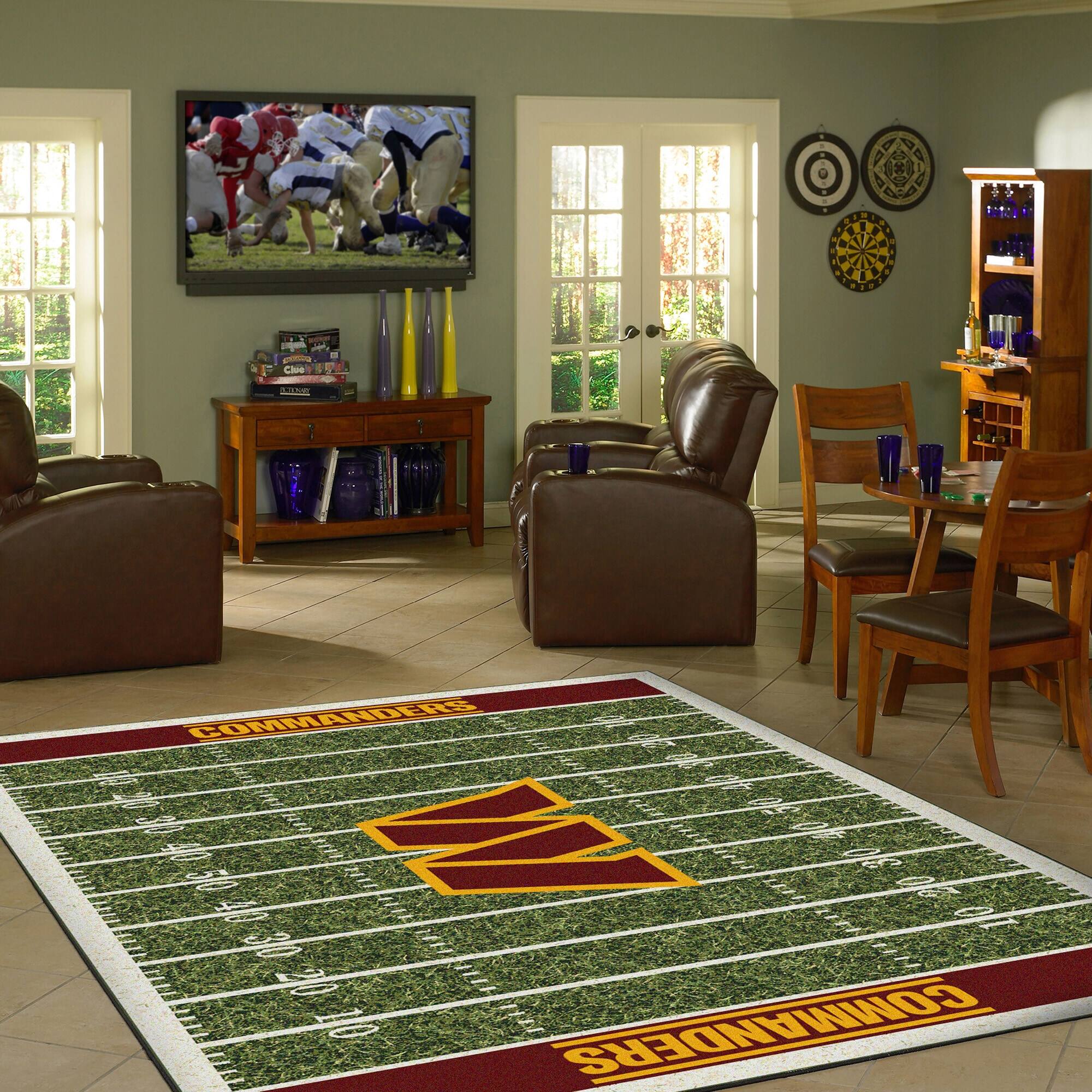 Imperial Washington Commanders 7'8'' x 10'9'' Home Field Rug Multicolor ...