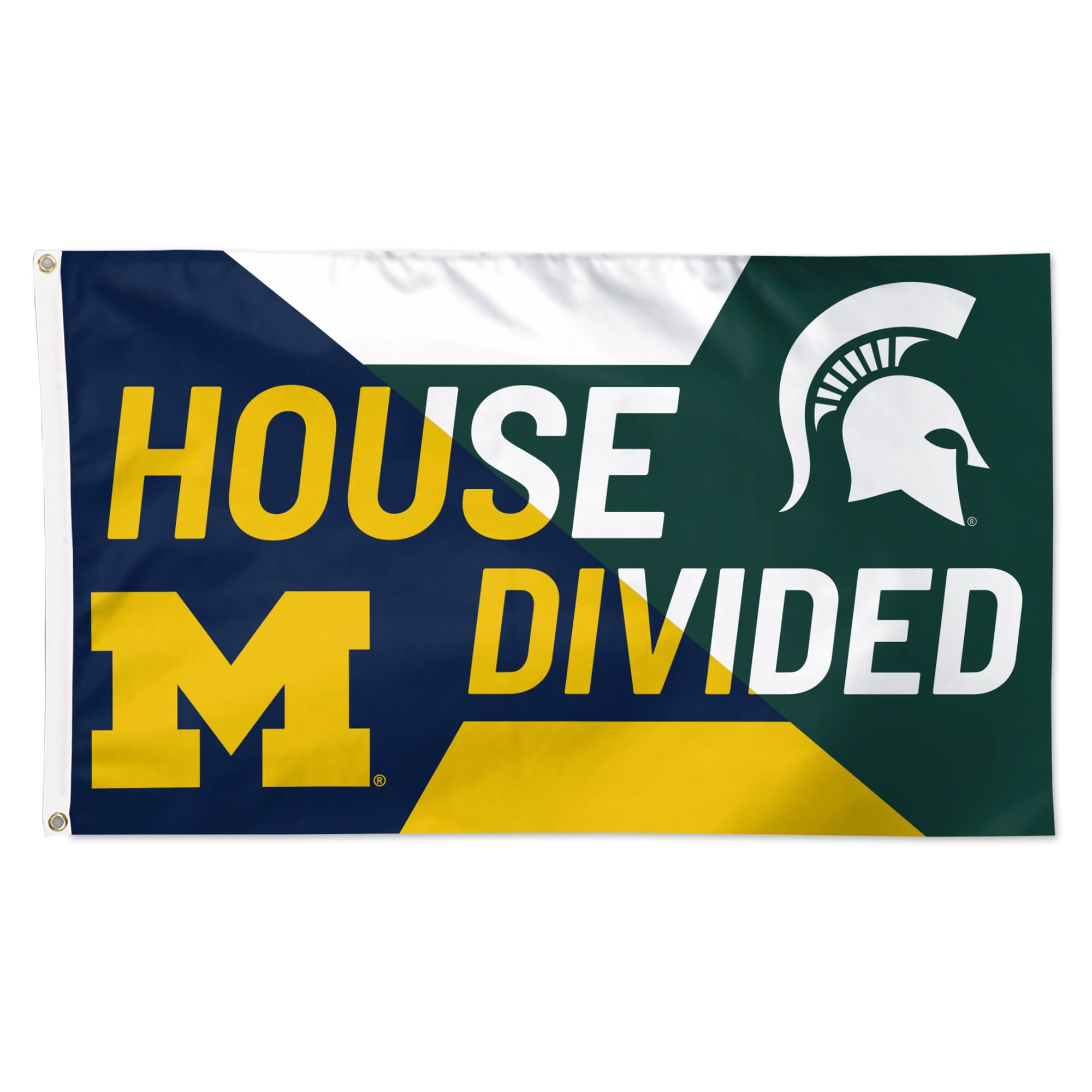 WinCraft Michigan Wolverines vs Michigan State Spartans 3' x 5' Single ...