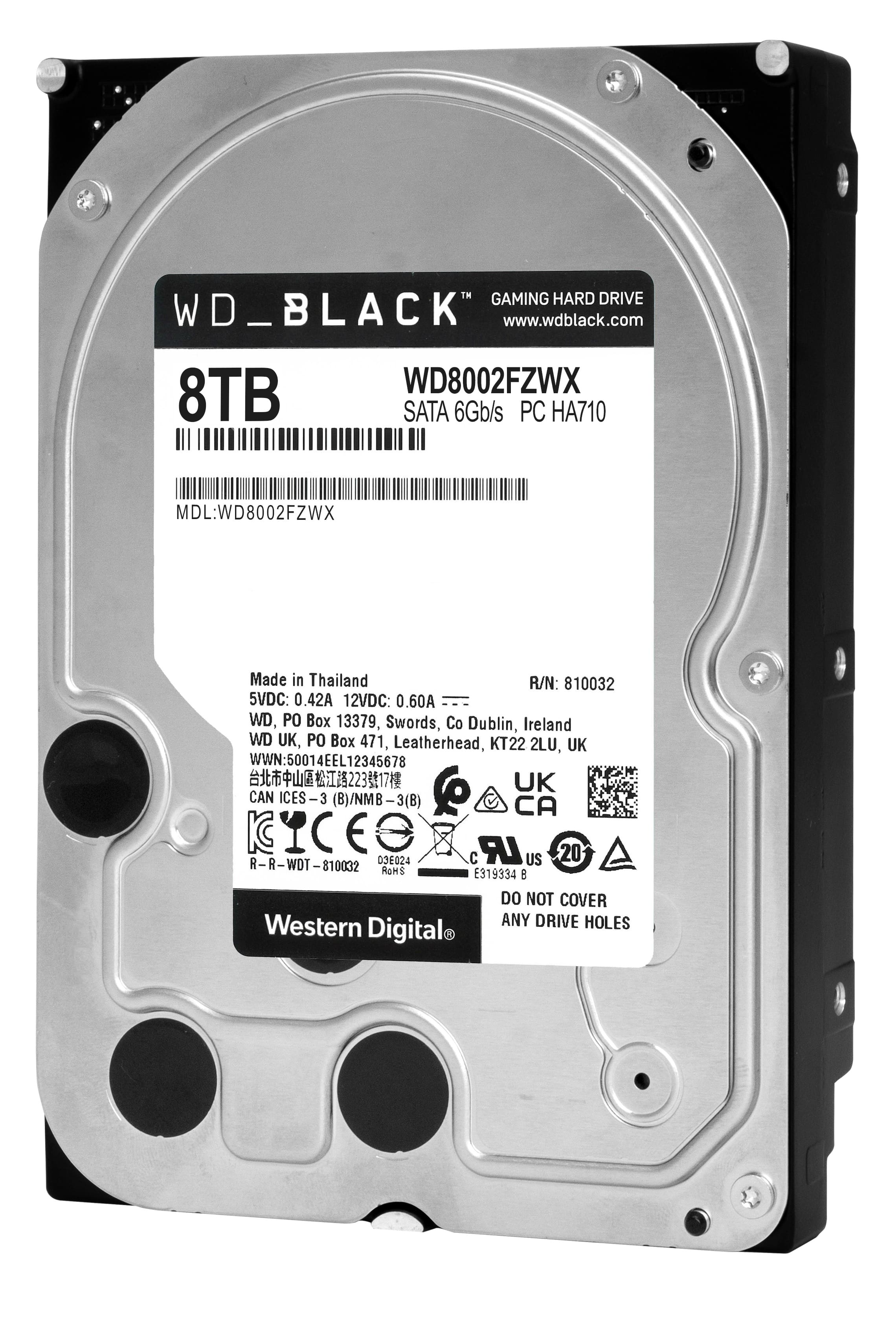 Customer Reviews: WD BLACK 8TB Gaming Internal Hard Drive WD8002FZWX ...