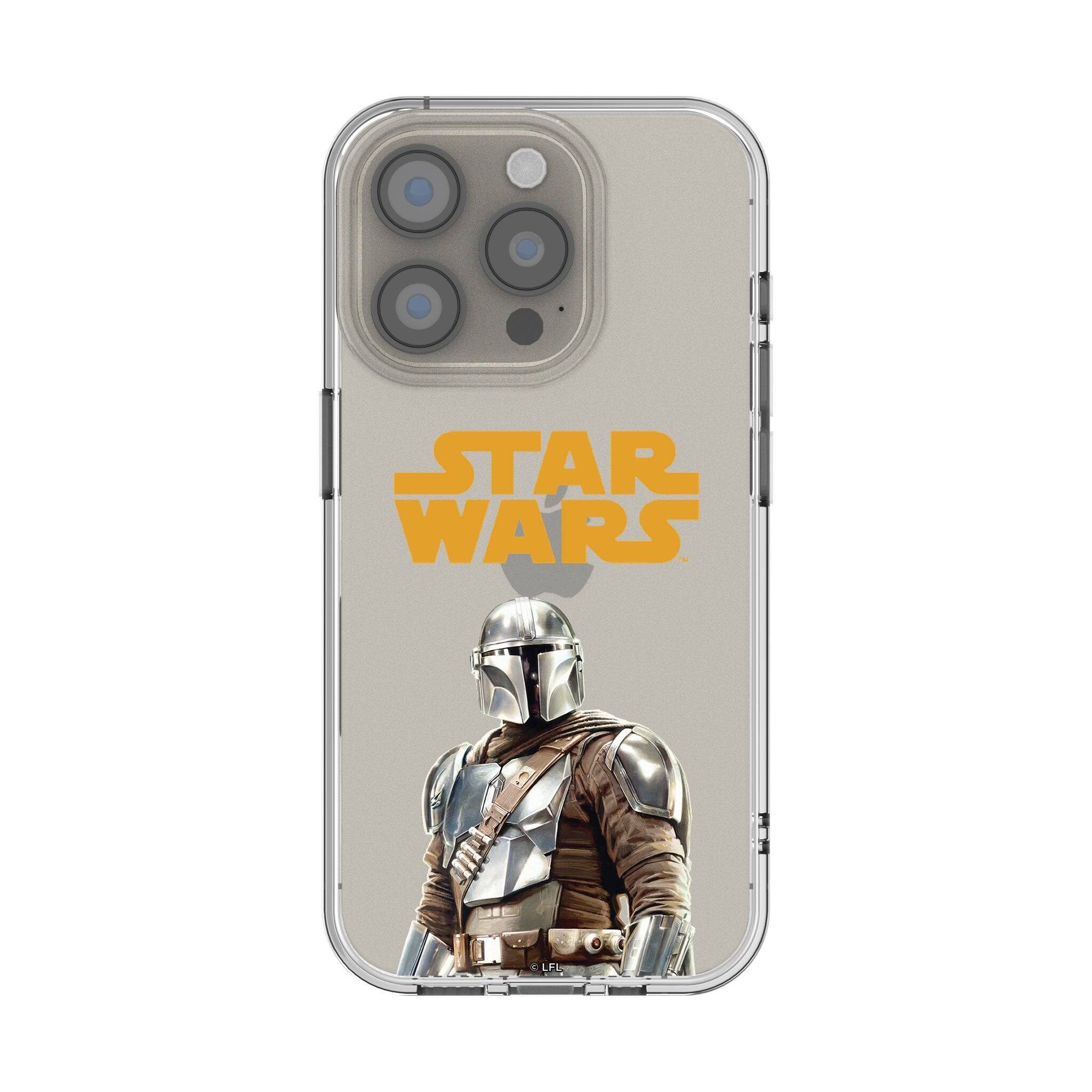 Keyscaper Star Wars: The Mandalorian Color Block Clear Phone Case Apple ...