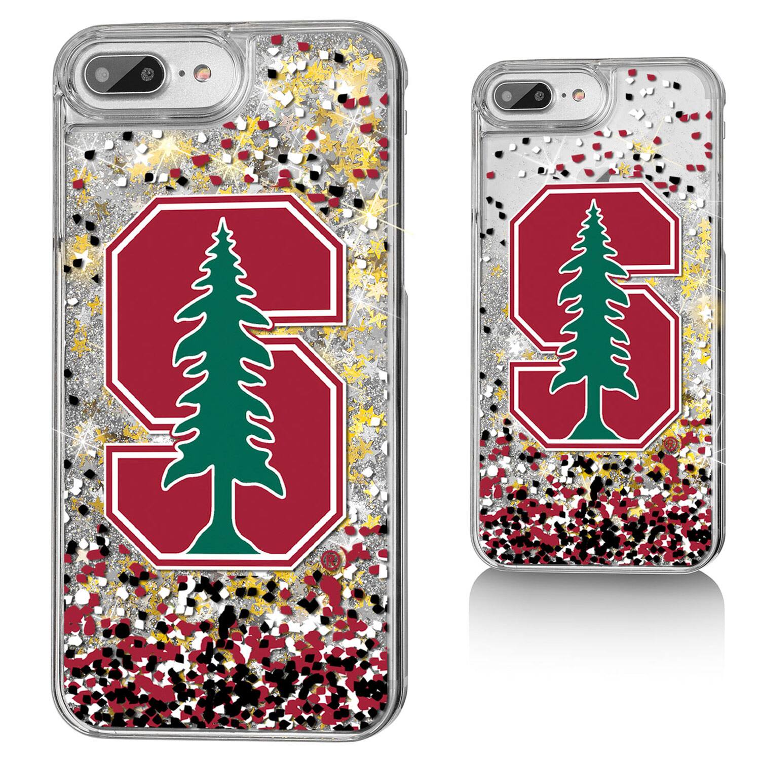 Keyscaper NCAA Stanford Cardinal iPhone Glitter Confetti Design Case ...