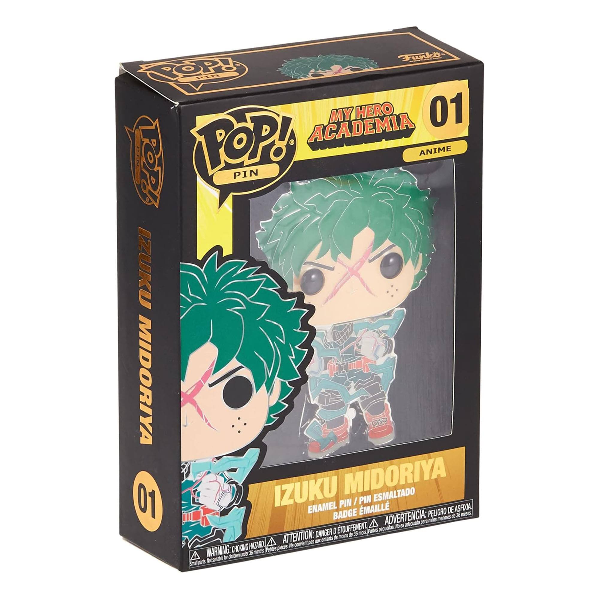 My Hero Academia 3 Inch Funko POP Pin | Izuku Midoriya Green 50244 ...