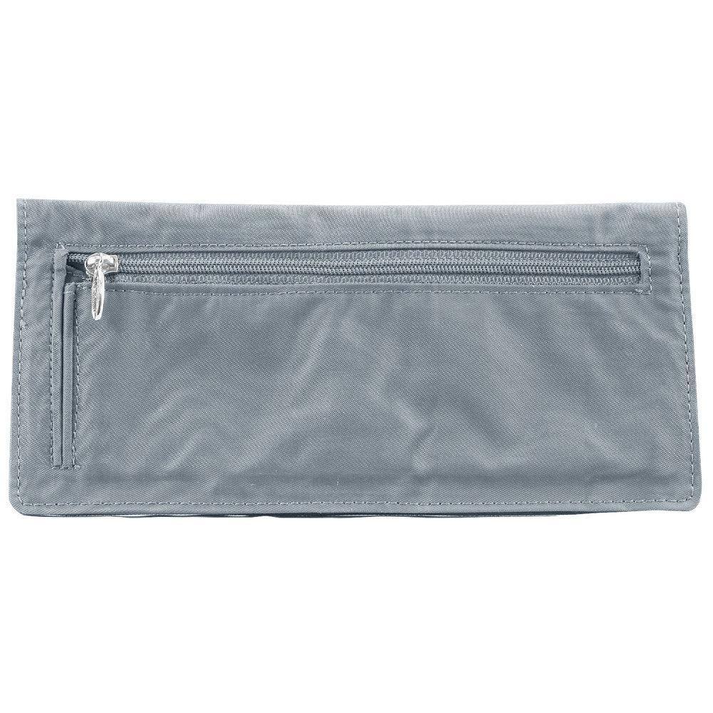 Jadie Link Womens Executive Bi fold Checkbook Slim Wallet Holds Cards ...