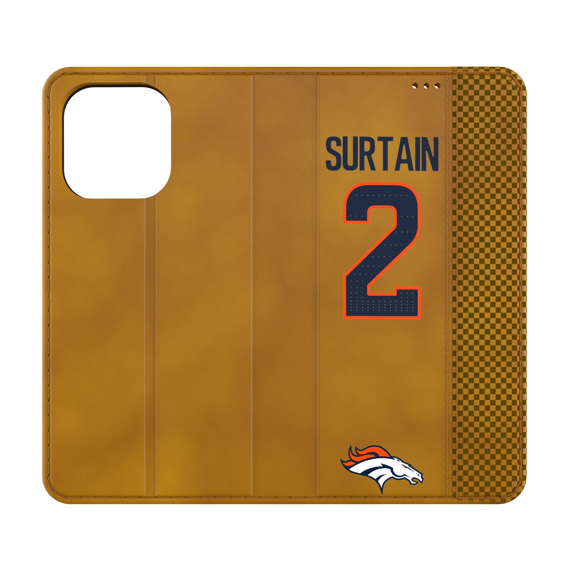 Keyscaper NFL Denver Broncos Patrick Surtain Folio iPhone Case 16 Plus ...