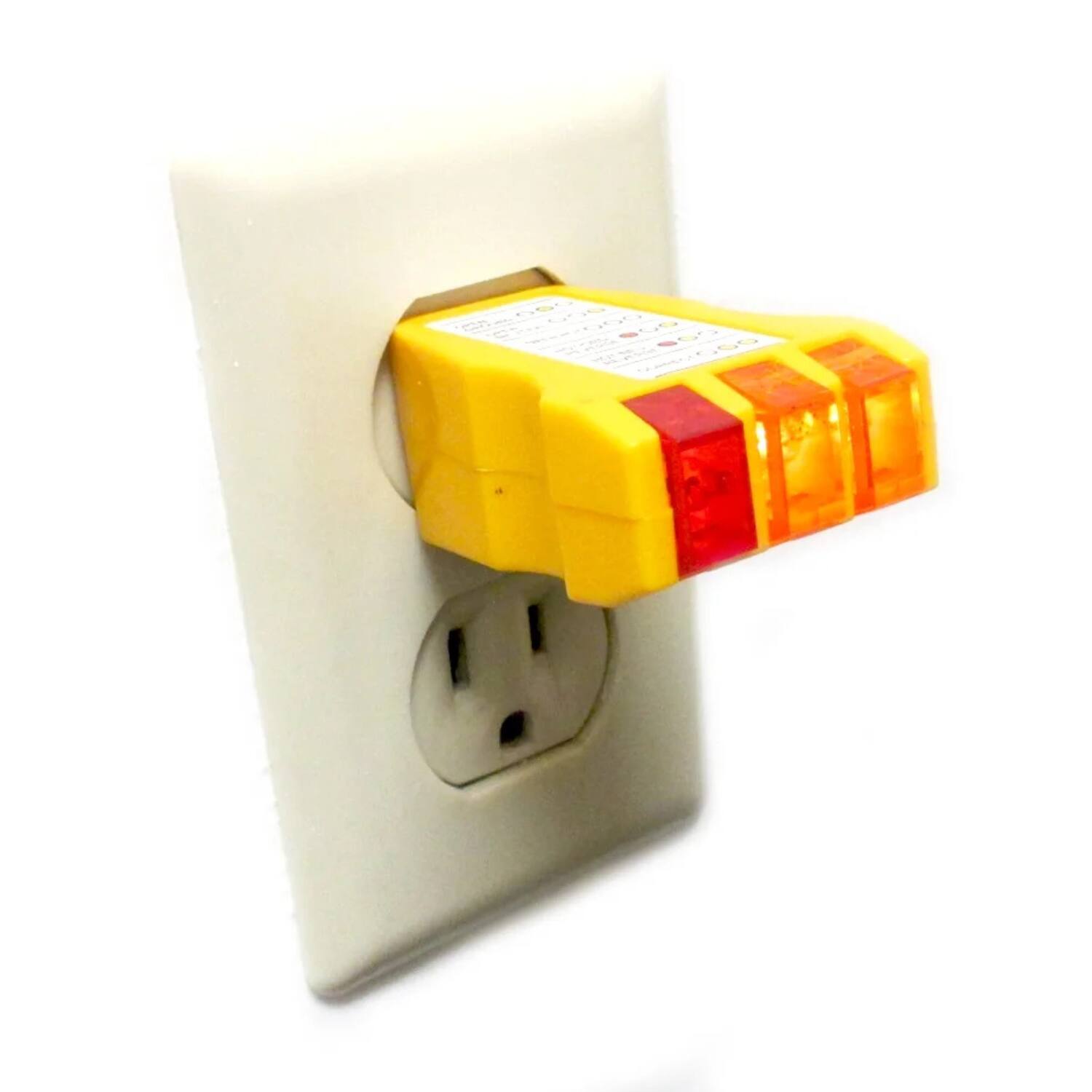 Home Collection Electrical Receptacle Tester 3 Prong AC Outlet Plug ...