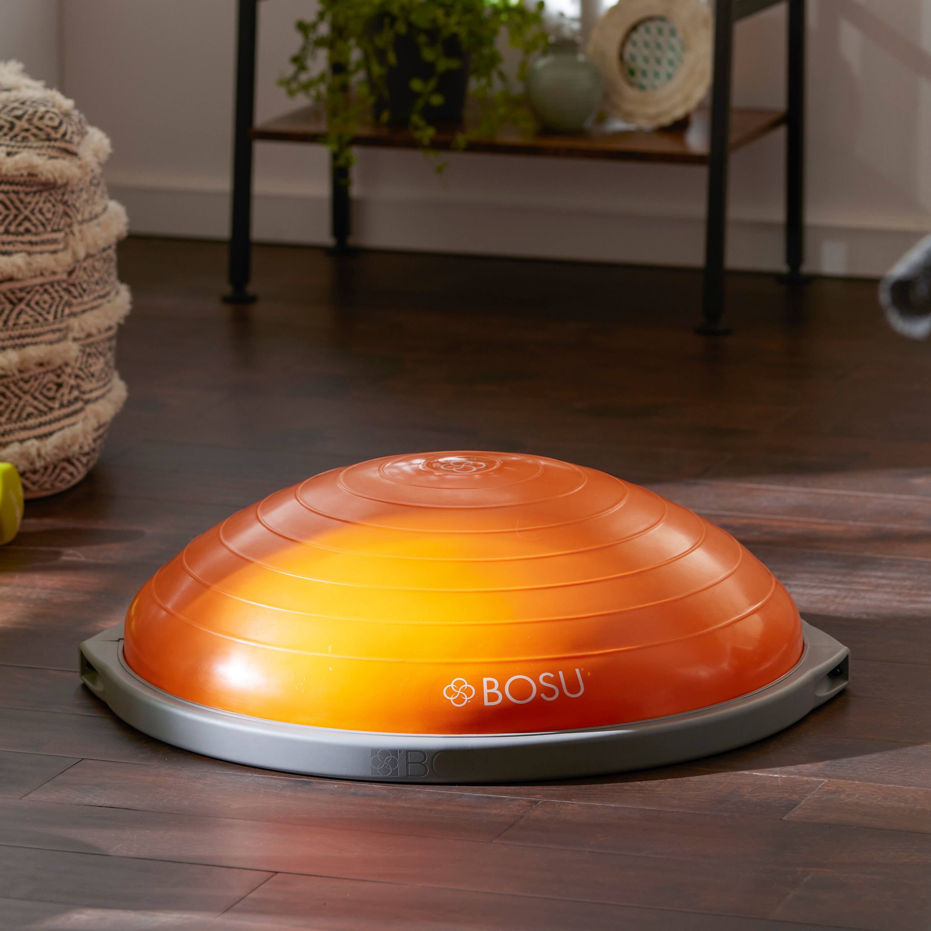 Bosu 72 10850 The Original Balance Trainer 65 cm Diameter Ball, Orange ...