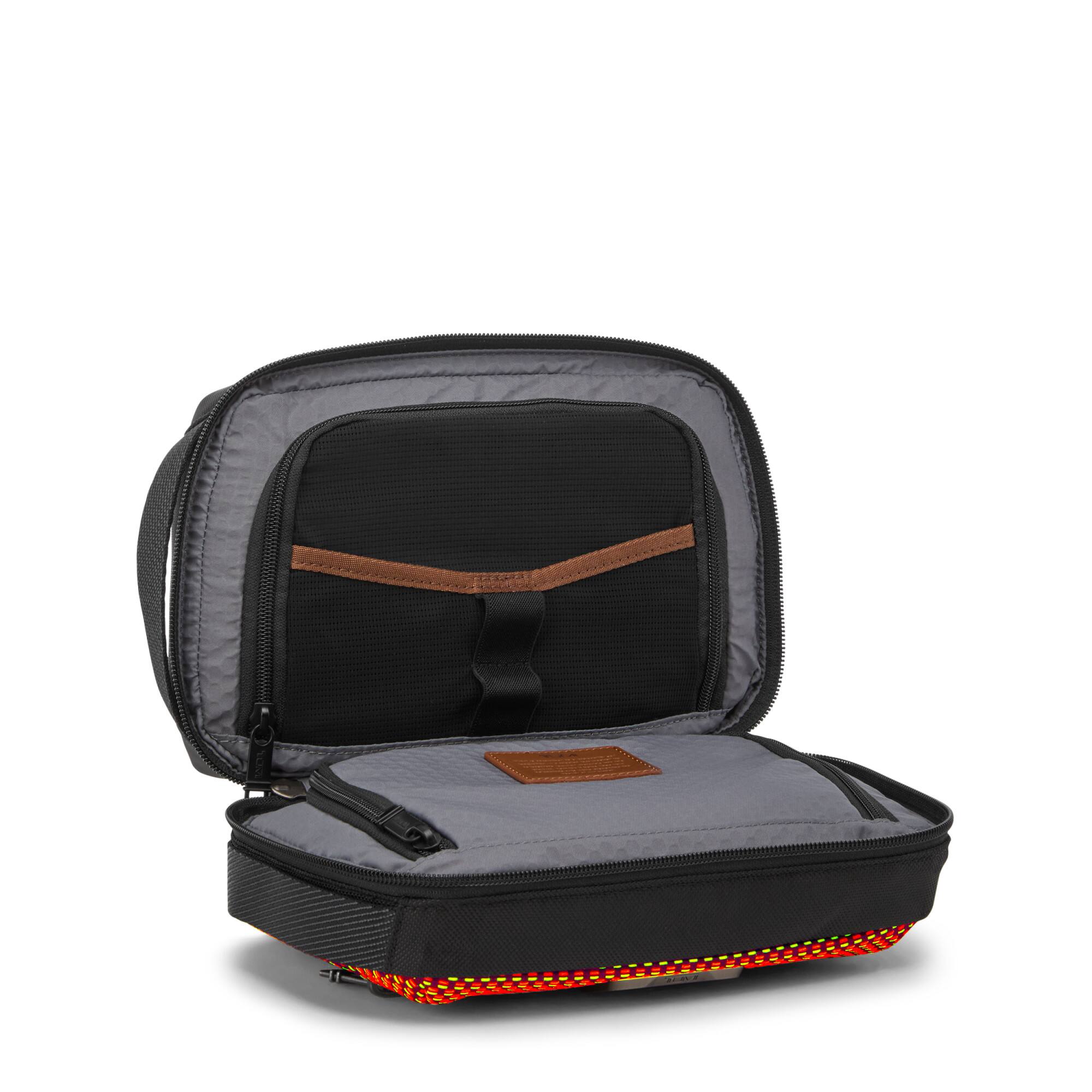 TUMI Alpha Bravo Response Travel Kit Red/Lime Chameleon 154229-A605 ...