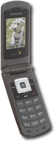 Best Buy: Sprint Samsung M320 Mobile Phone Deep Red SPHM320ZSS