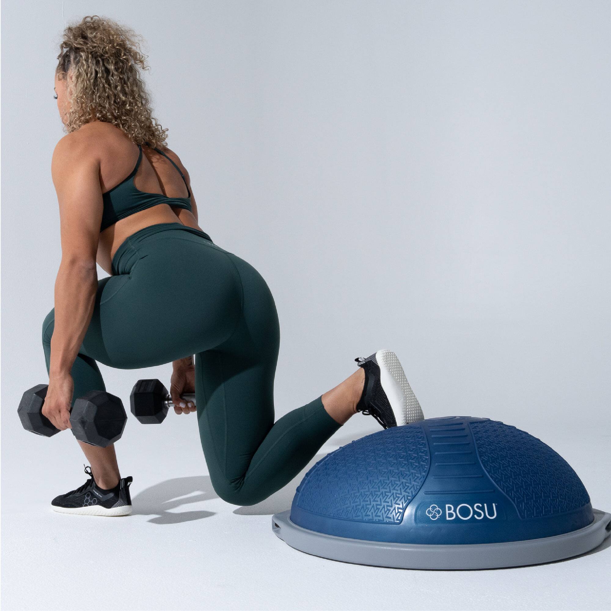 Bosu Pro NexGen 25IN Home Fitness Exercise Gym Balance Trainer with ...