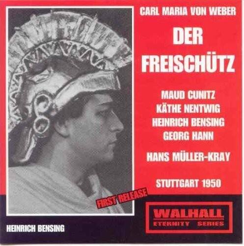 CARL MARIA VON WEBER DER FREISCHÜTZ MAUD CUNITZ KÄTHE NENTWIG HEINRICH ...