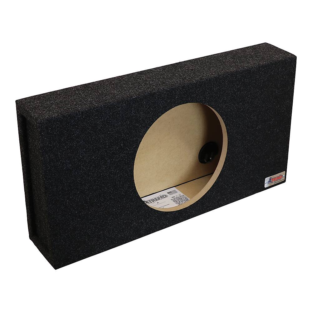 Atrend 12" Single Sealed Shallow Mount 5.5 Inch Height Subwoofer Truck ...