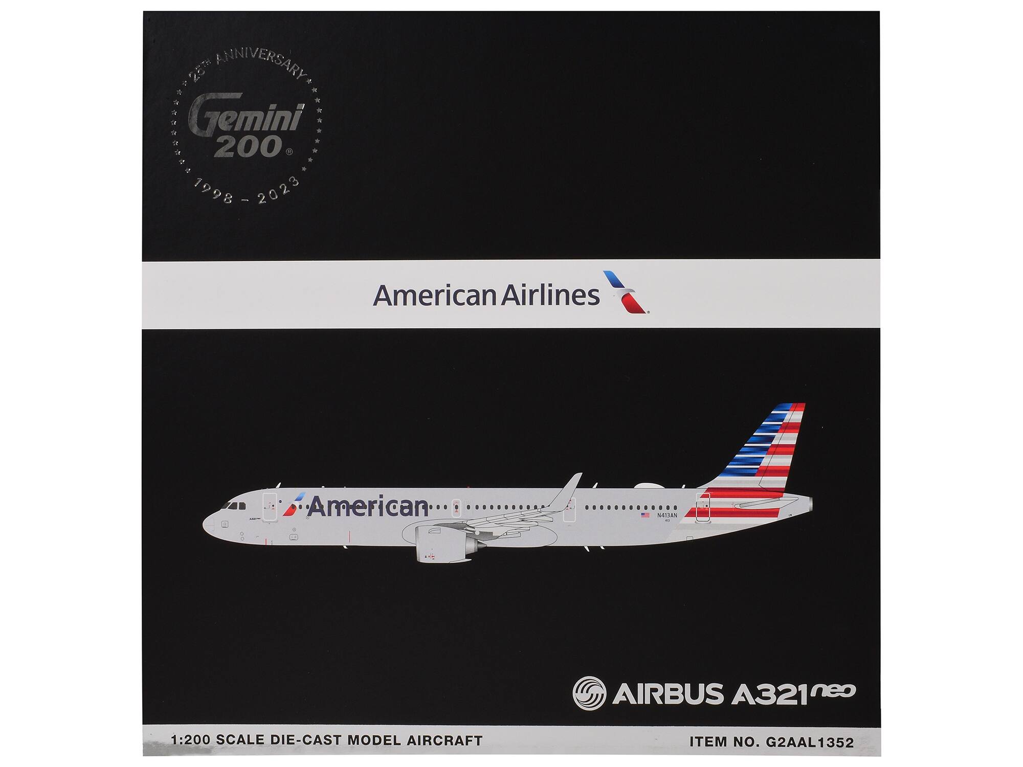 GeminiJets Airbus A321neo Commercial Aircraft American Airlines (N413AN ...