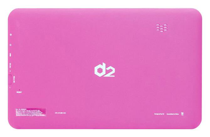 D2 Pad Tablet with 4GB Memory Pink D2-912_PK - Best Buy