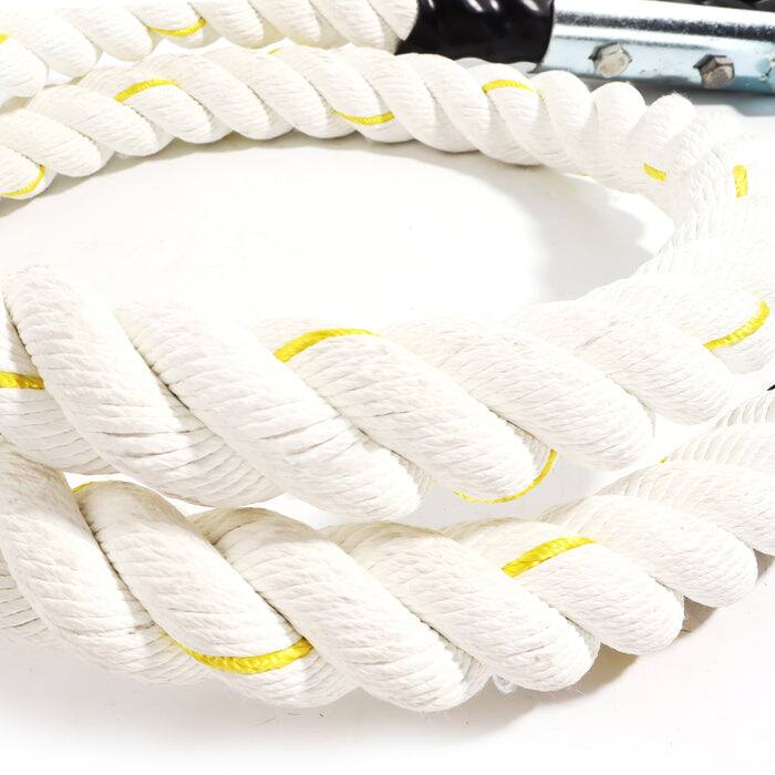 GSE Games & Sports Expert Gym Polyester Climbing Rope, 1.5" Diameter ...