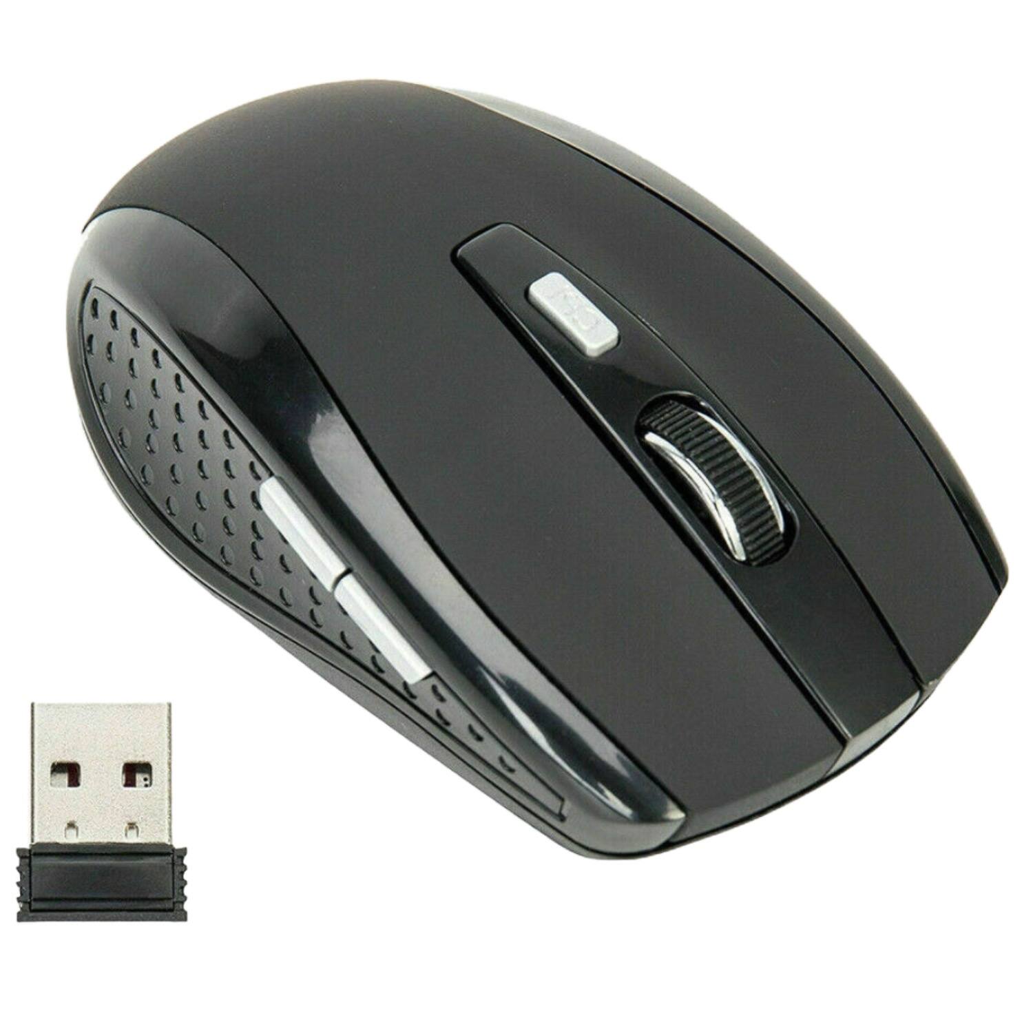 Sanoxy 2.4GHz Wireless Optical Mouse Mice & USB Receiver For PC Laptop ...