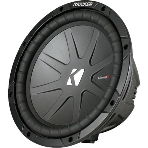 Best Buy: KICKER CompR 10" Dual-Voice-Coil 4-Ohms Subwoofer Black 40CWR104