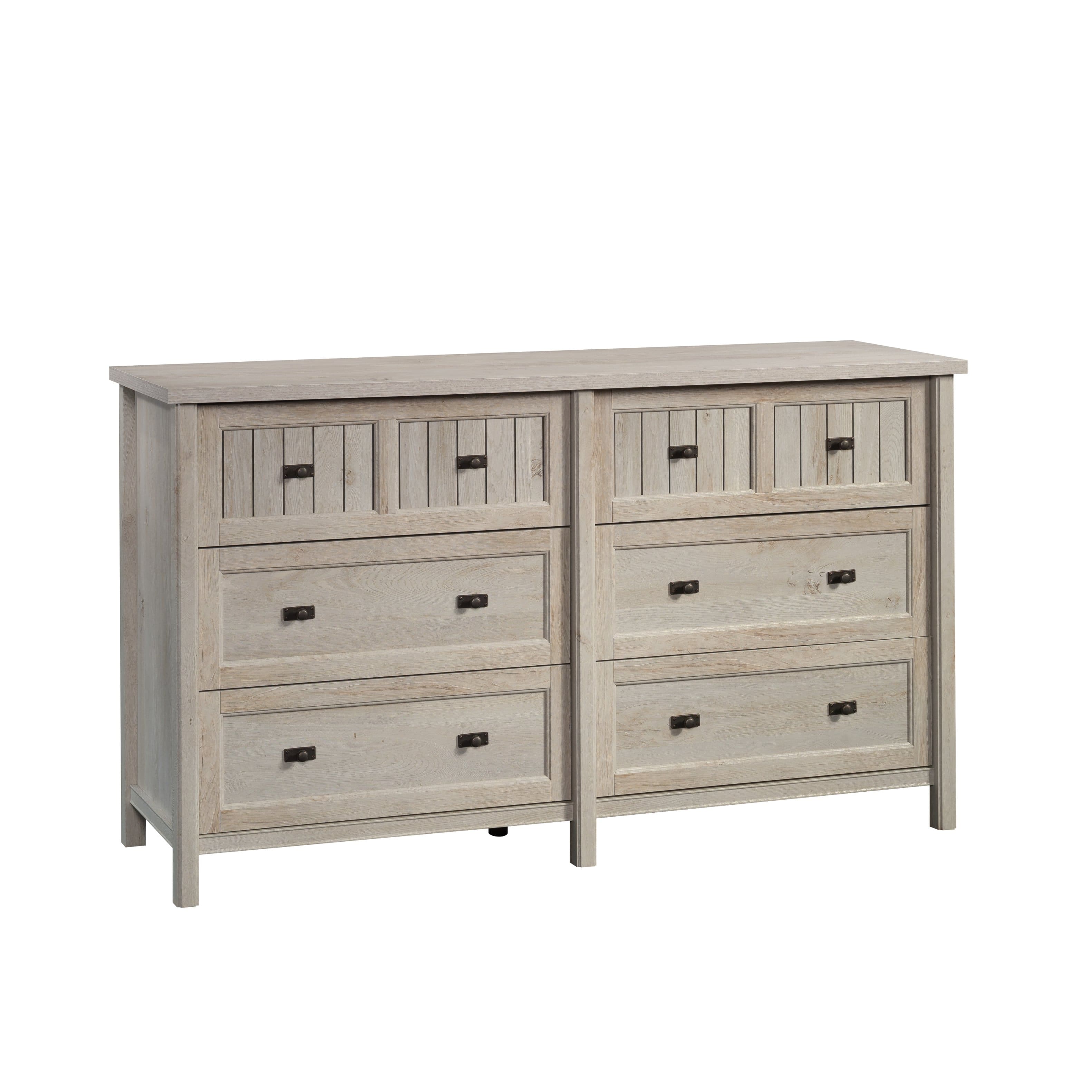Customer Reviews: Sauder Costa 6 Drawer Dresser Raven Oak 427887 - Best Buy