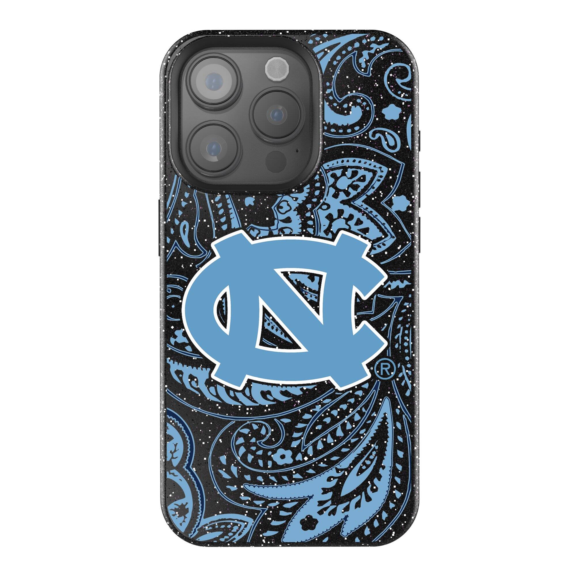 Keyscaper NCAA North Carolina Tar Heels Paisley Bling iPhone Case 14 ...