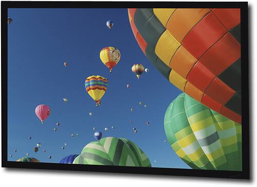 Best Buy: Projecta Da-Snap 92" Fixed Projector Screen Black 37638V