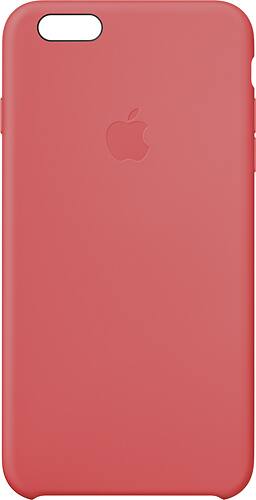 Best Buy: Apple Silicone Case for Apple® iPhone® 6 Plus Pink MGXW2ZM/A