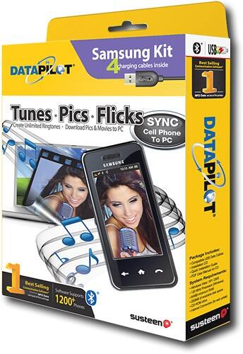 Best Buy: Susteen Data Pilot Back-Up and Sync Kit for Most Samsung Cell ...