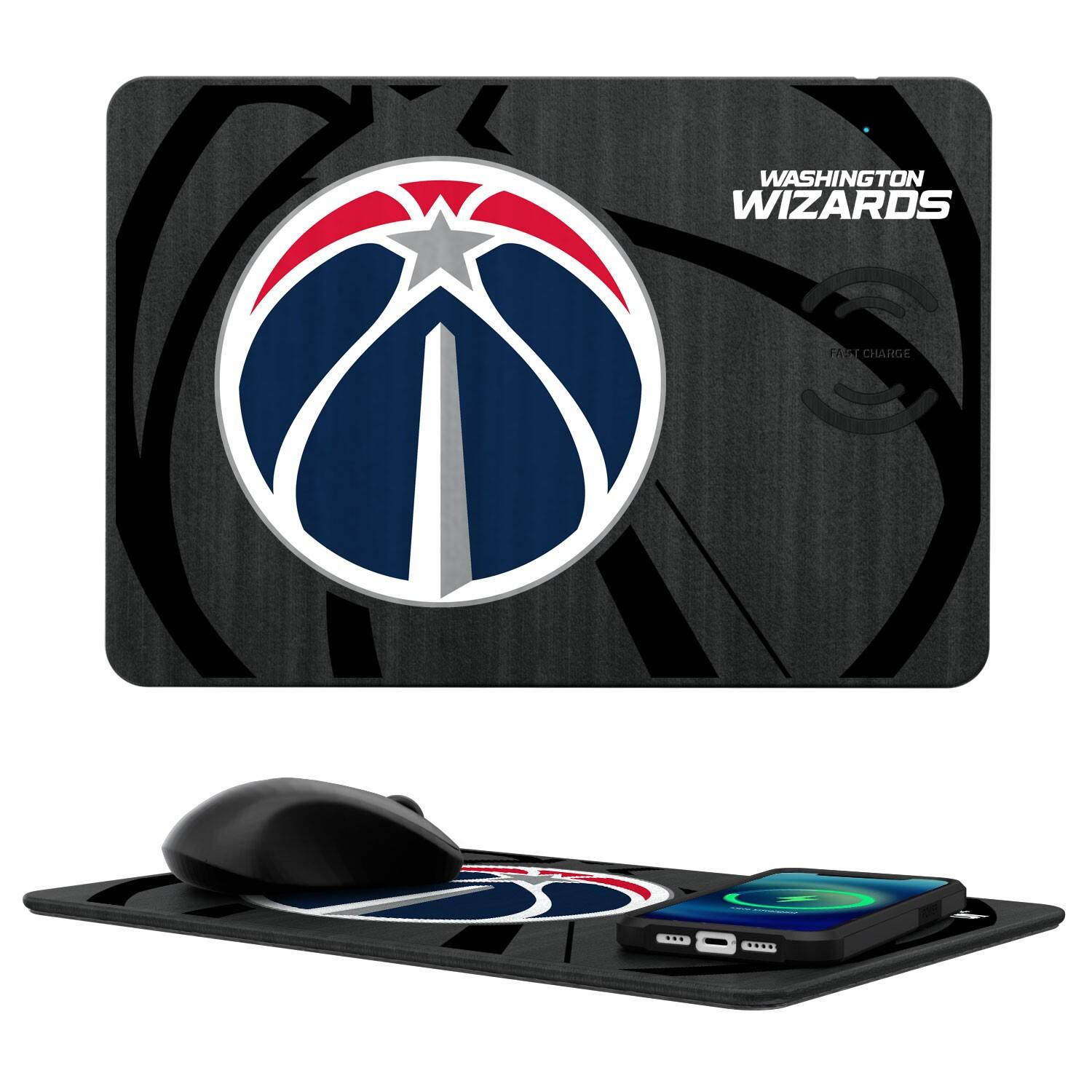 Keyscaper Washington Wizards Wireless Charger & Mouse Pad Multicolor 5114790 - Best Buy