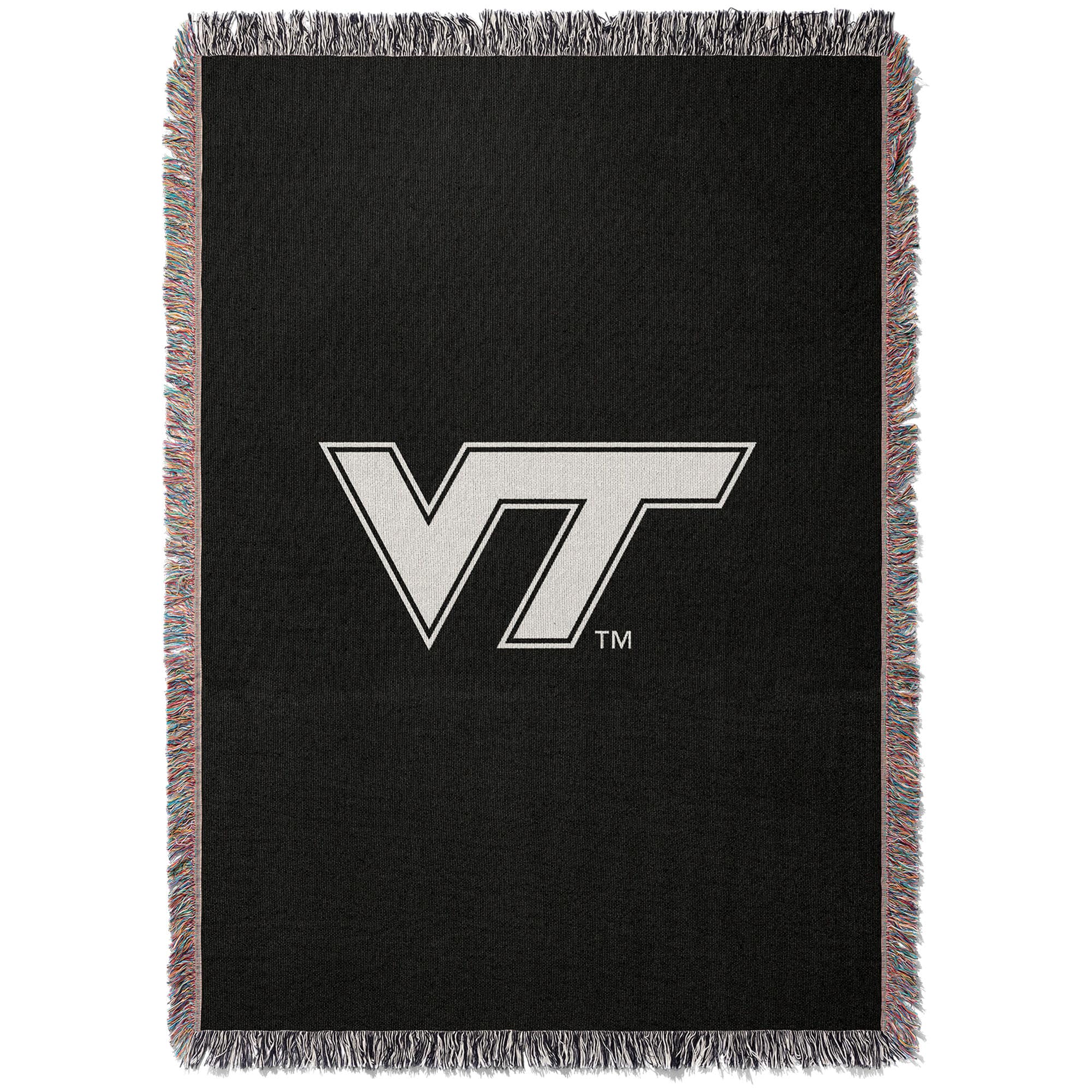 Chad & Jake Virginia Tech Hokies Woven Blanket Black 200797802 - Best Buy