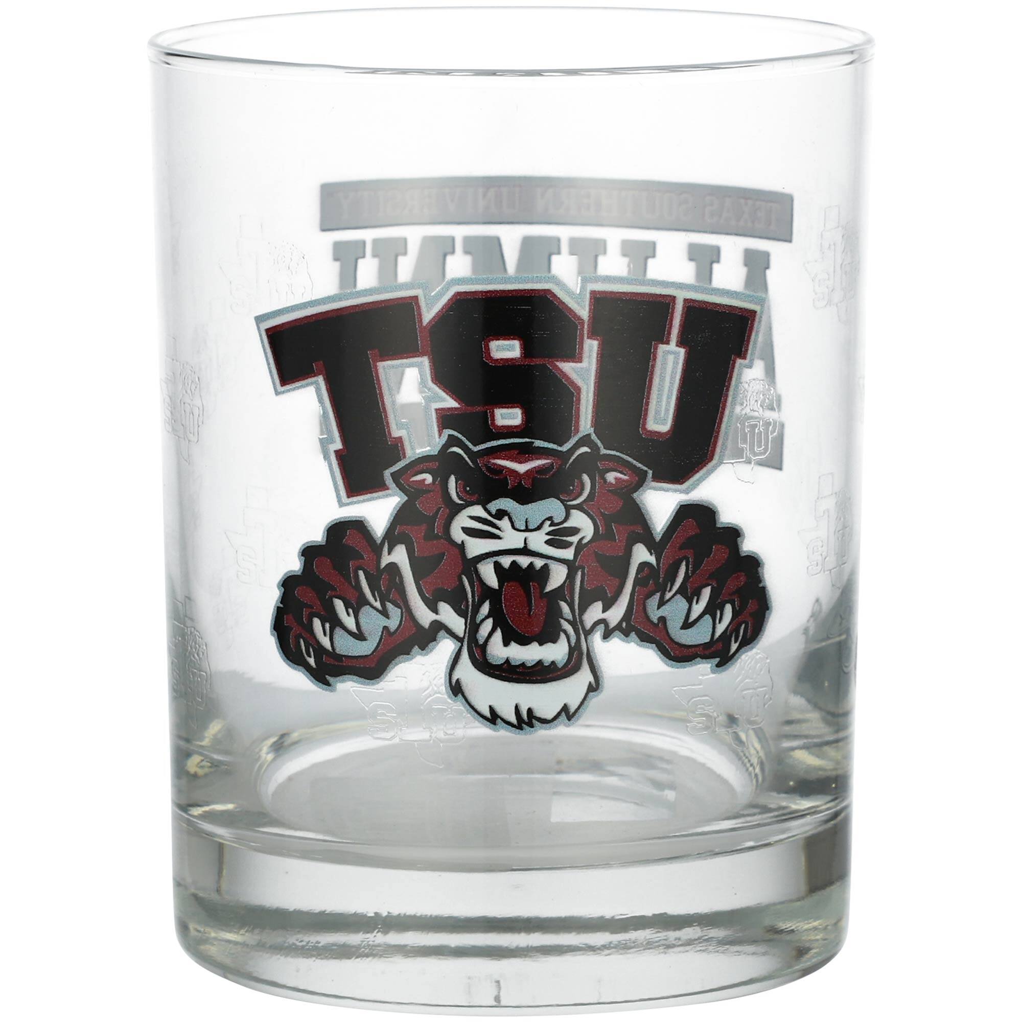 Indigo Falls Texas Southern Tigers 14oz. Alumni Rocks Glass Multicolor ...