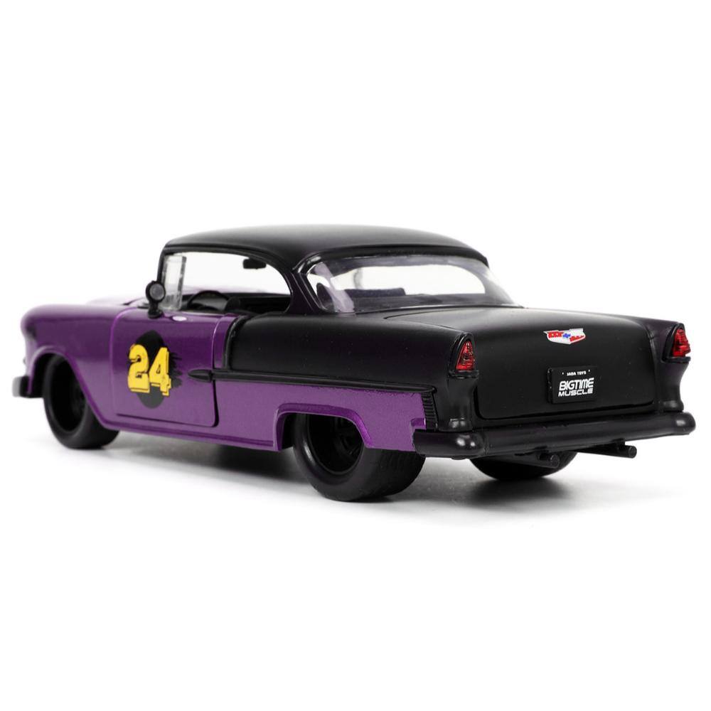 Jada 1955 Chevrolet Bel Air #24 "Bigtime Muscle" Series 1/24 Purple ...
