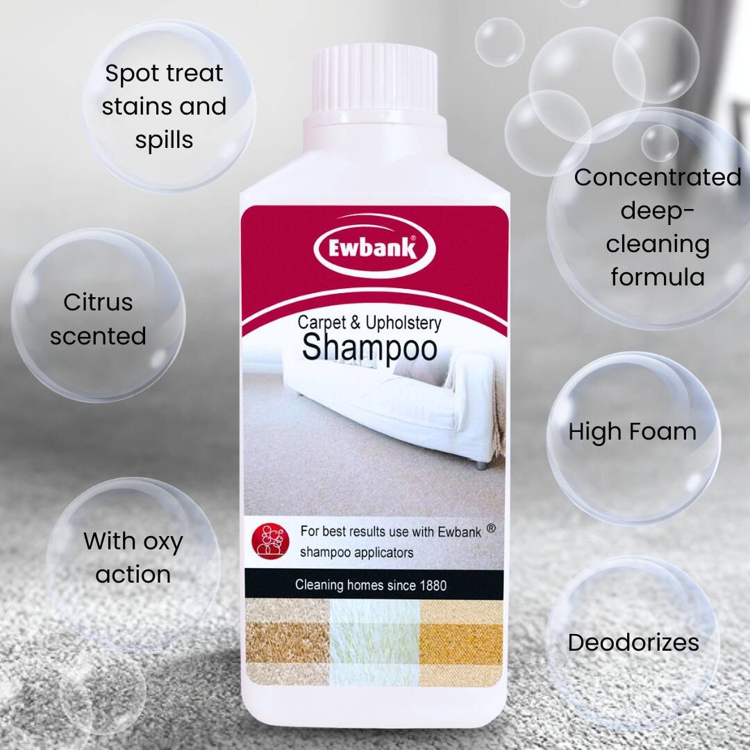 Ewbank Non Electric Manual Push Carpet Cleaner Scrubber Brush and ...