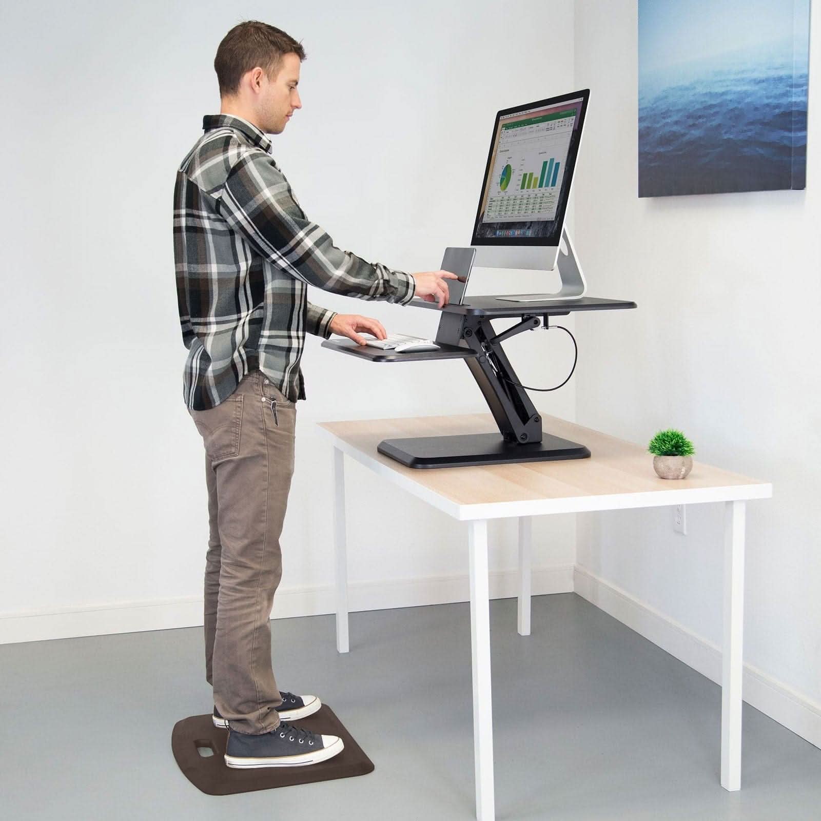 Mount It! Anti Fatigue Floor Mat for Standing Desk, Kitchen & Office ...