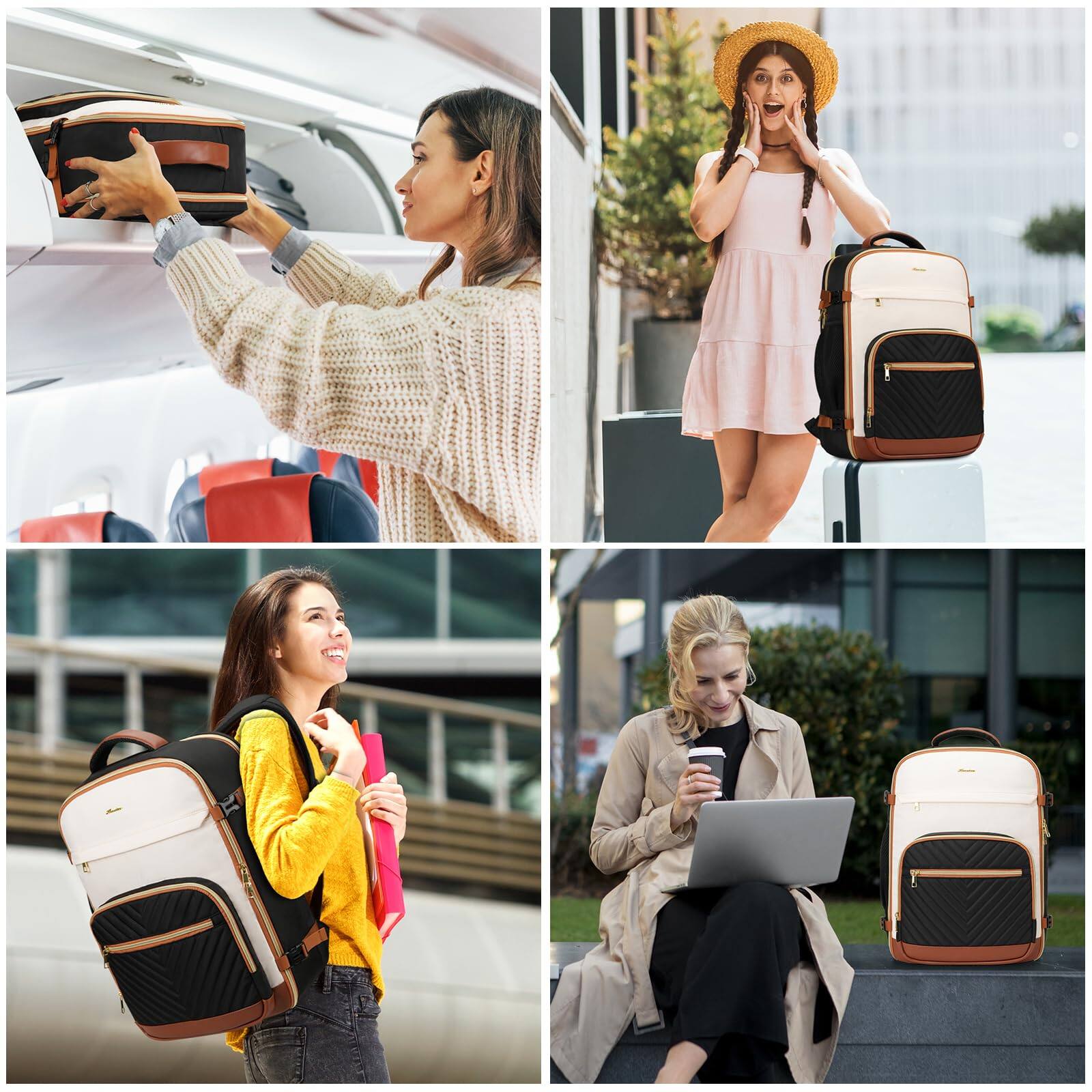 Live At Space Travel Backpack For Women 40l Carry On Airplanes ...