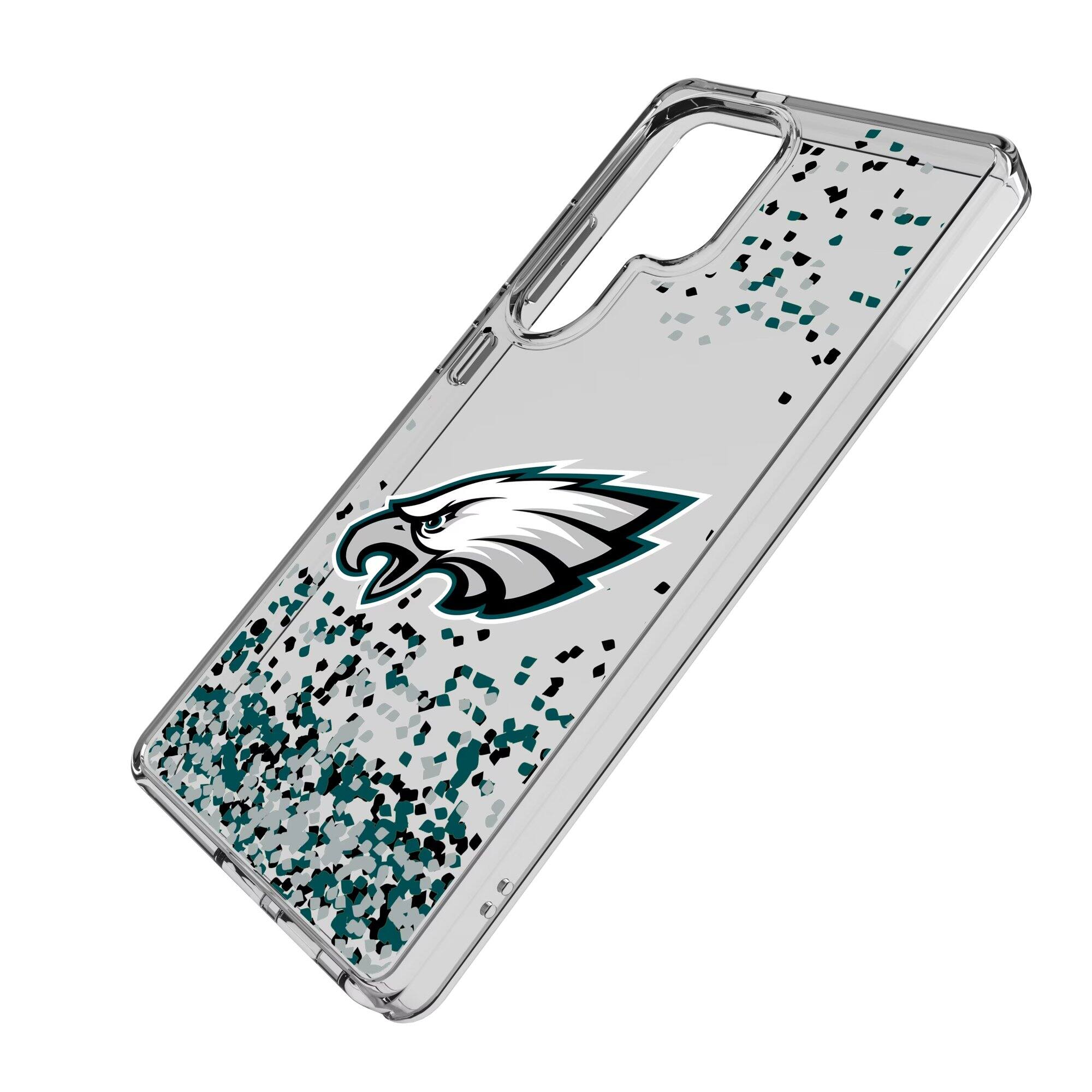 Keyscaper NFL Philadelphia Eagles Galaxy Clear Case with Confetti ...