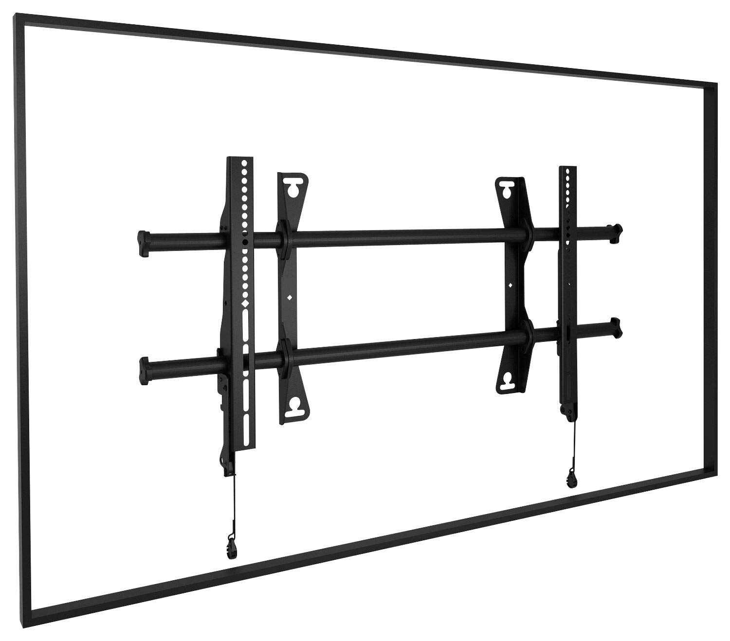 Chief Fusion Fixed TV Wall Mount for Most 37" 63" Flat Panel TVs Black ...