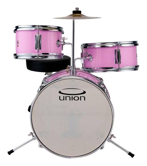 Union Drums UT3 3 Piece Mini Drum Set Pink DRSUT3PK - Best Buy