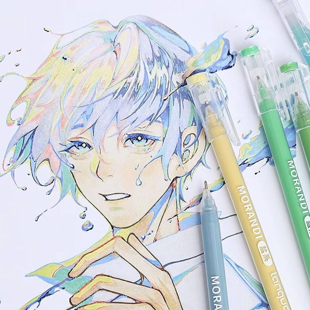 Paradigms Interiors Gel Pens With Fine Point 9 Drawing Pencils For ...