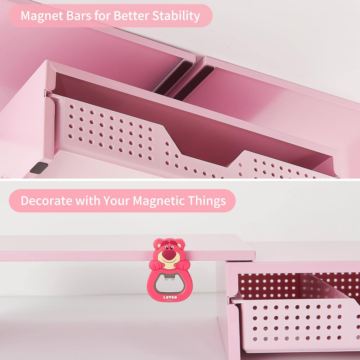 ThinkLink Electronic Dual Monitor Stand Riser Drawer Desk Organizer ...