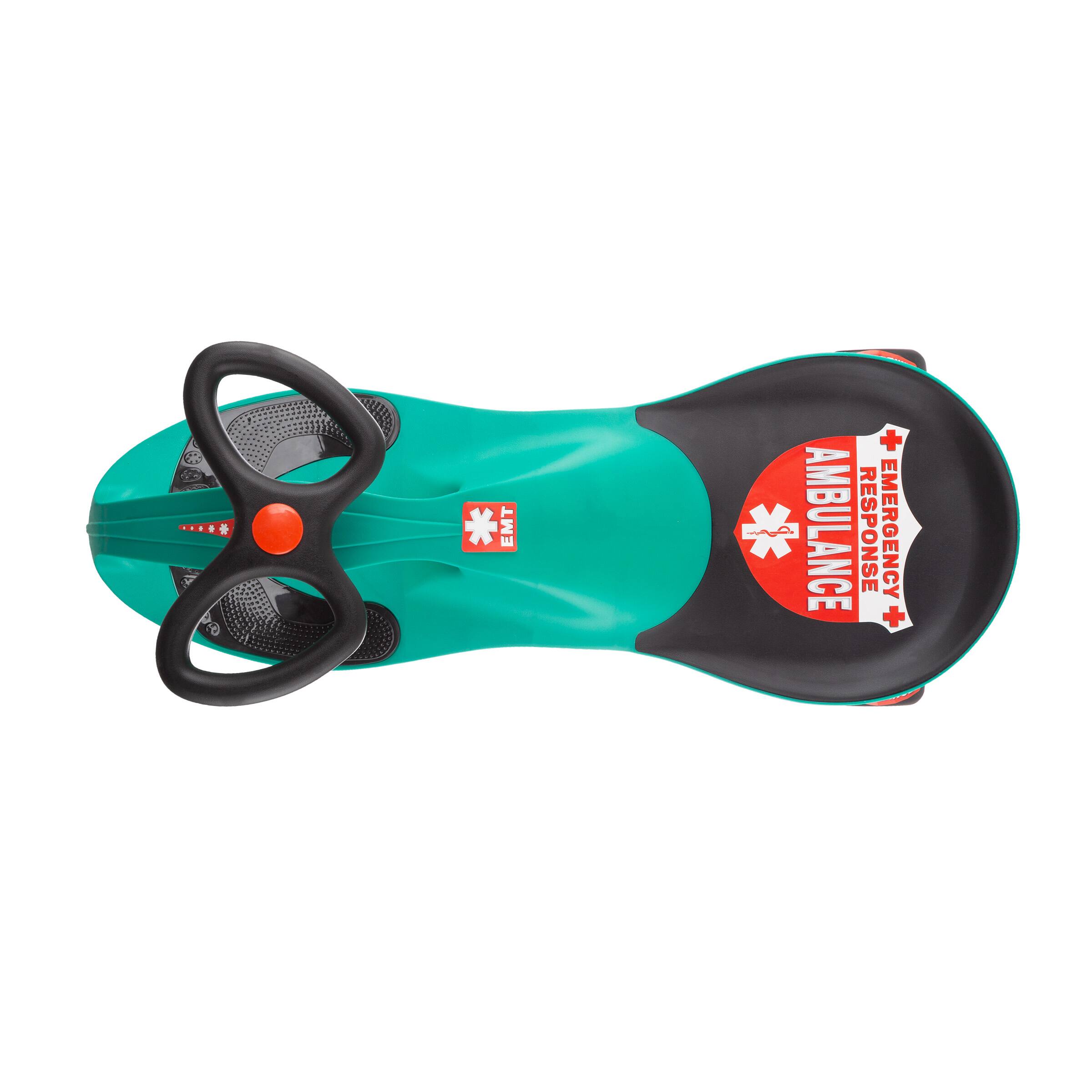 Best Buy: Toy Time Ambulance Wiggle Car Ride On Toy – No Batteries ...