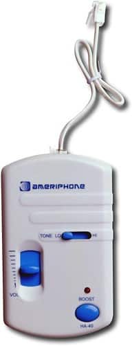 Clarity Portable Telephone Handset Amplifier White CLARITY-HA40 - Best Buy