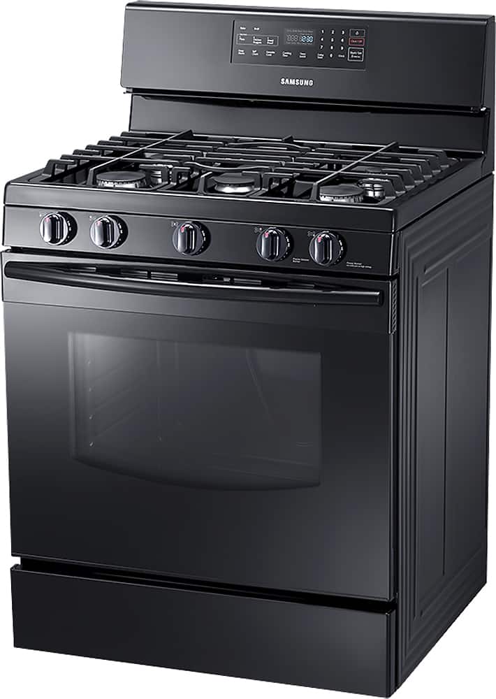 Best Buy: Samsung 5.8 Cu. Ft. Self-Cleaning Freestanding Gas Range ...