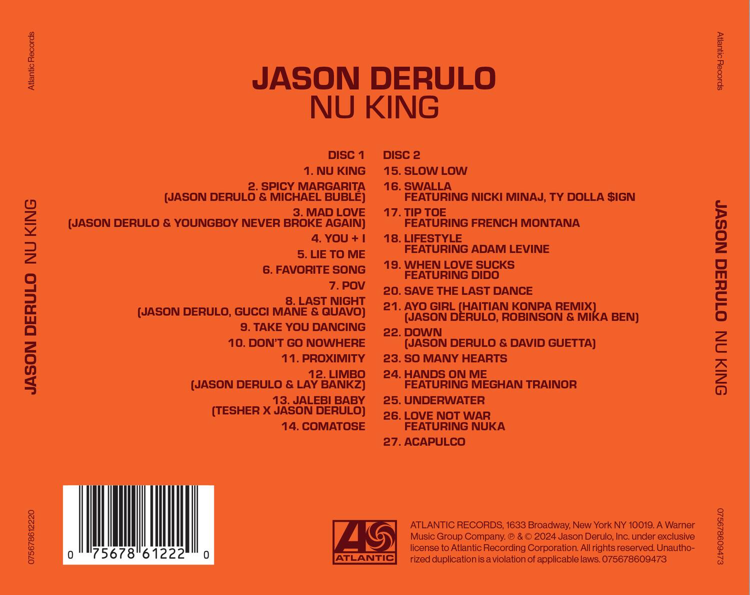 Jason Derülo Nu King COMPACT DISCS [CD] - Best Buy