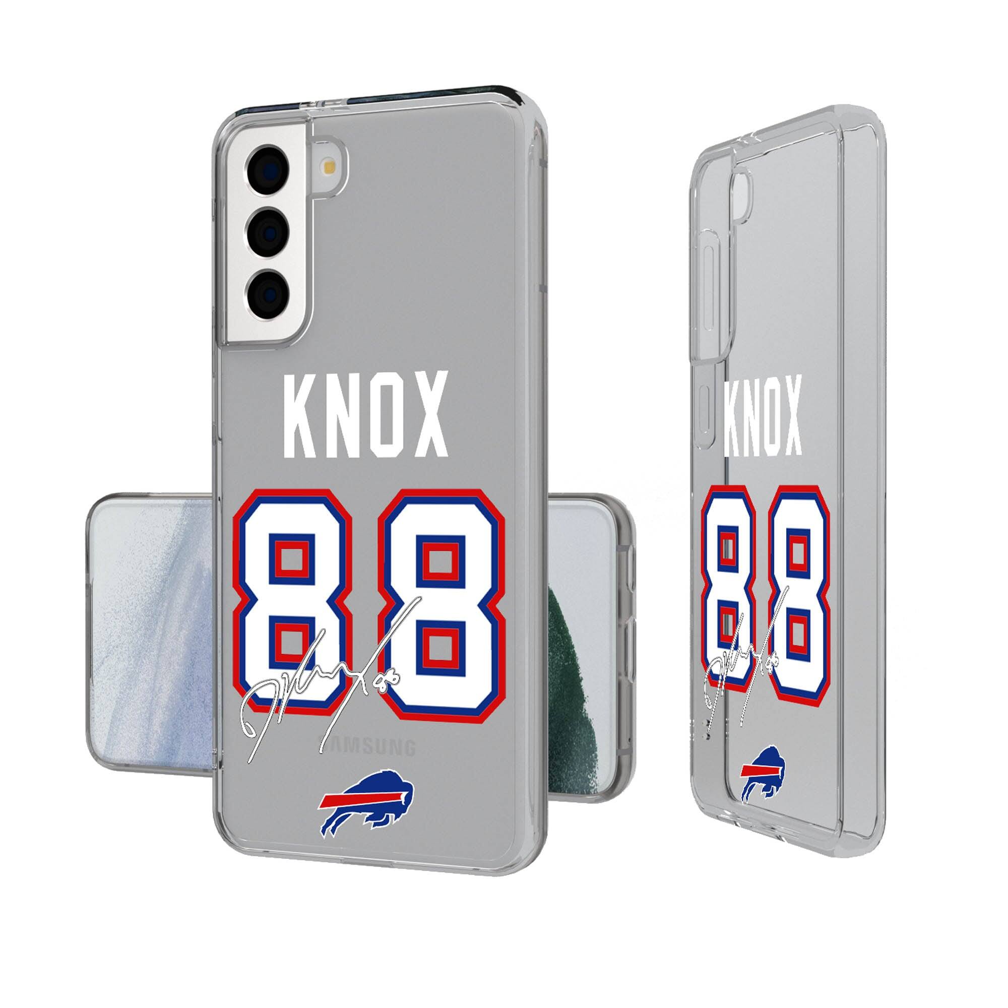 Keyscaper NFL Dawson Knox Buffalo Bills Galaxy Clear Case S23 Ultra ...