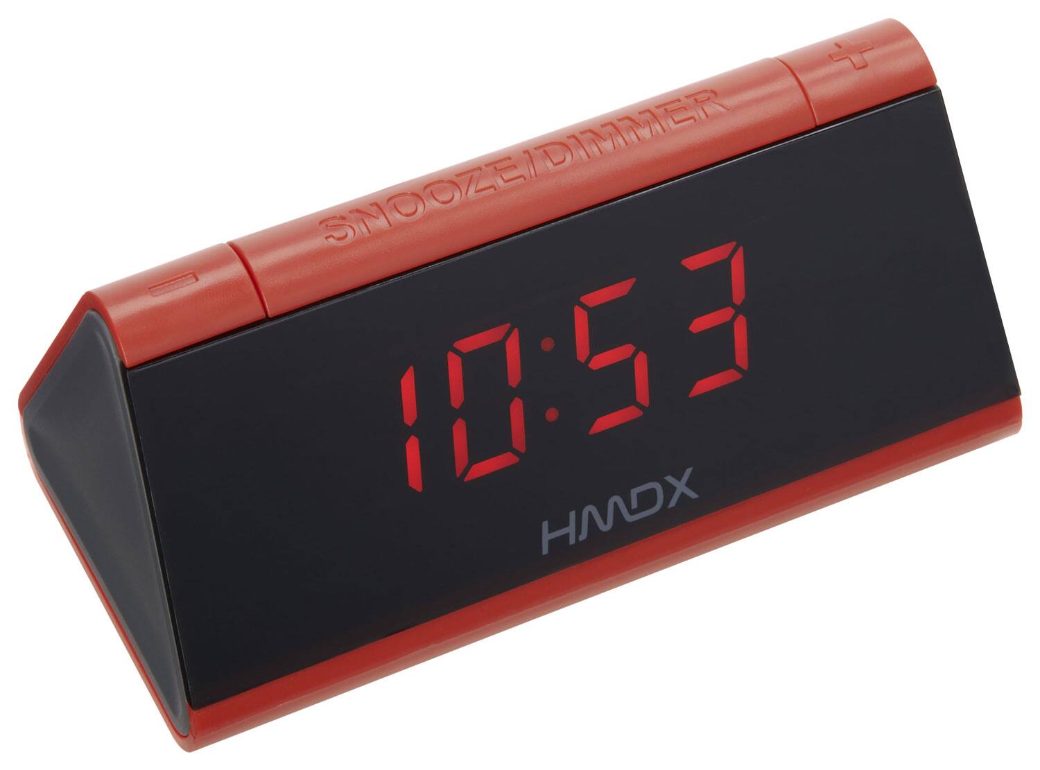HMDX Geo Alarm Clock Red HX-B070-RE - Best Buy