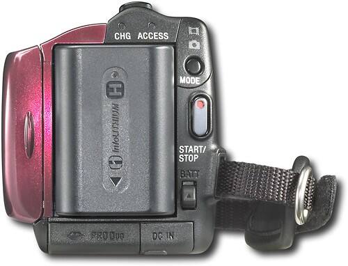 Best Buy: Sony Handycam Camcorder with 60GB Hard Disk Drive Red DCR-SR47/R