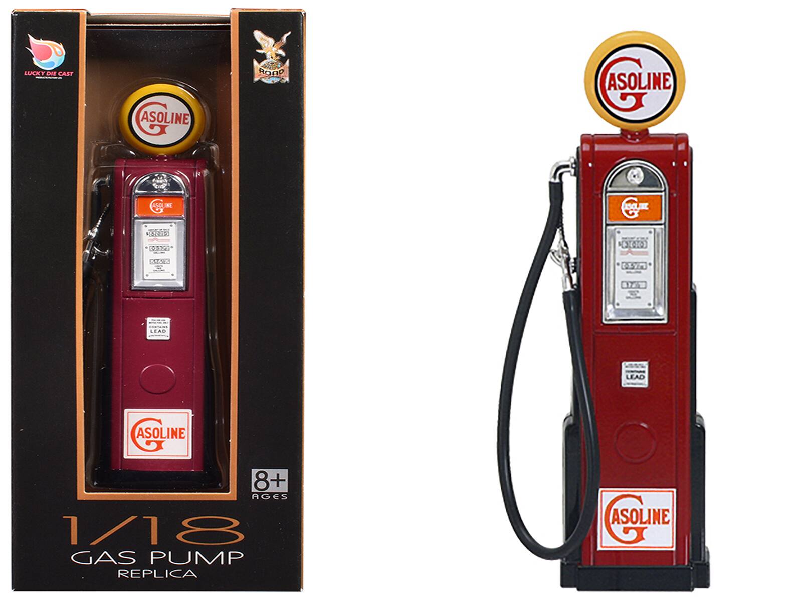"Gasoline" Vintage Digital Gas Pump Replica 1/18 Diecast Replica by ...
