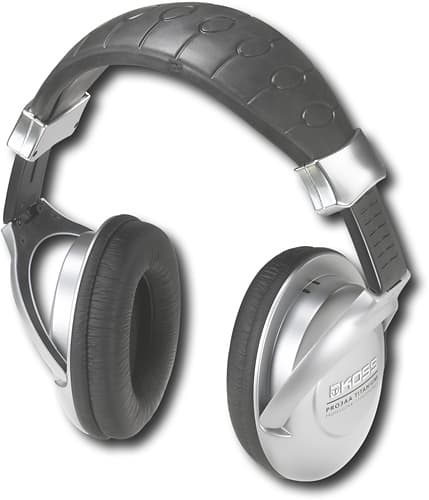 Best Buy: Koss PRO Studio Over-the-Ear Headphones Silver/Black SRSPRO3AA