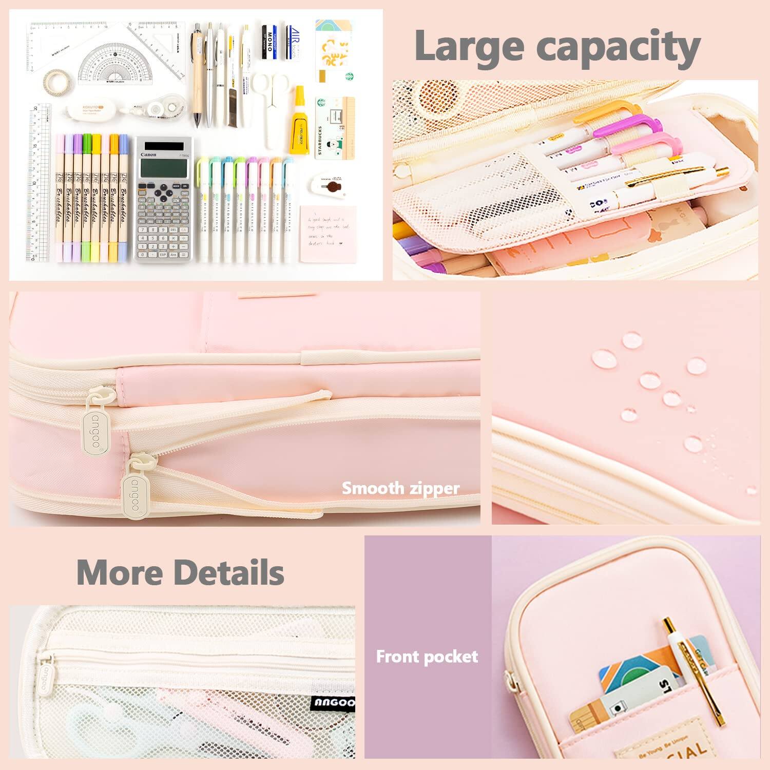 Paradigms Interiors Expandable Pencil Case With Compartments Large ...