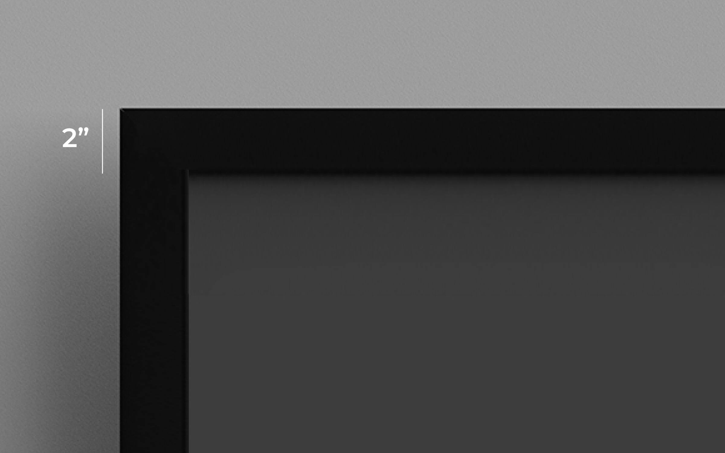 Screen Innovations Fixed 2” Frame – 16:9 – 100” – Slate 1.2 Gain ...