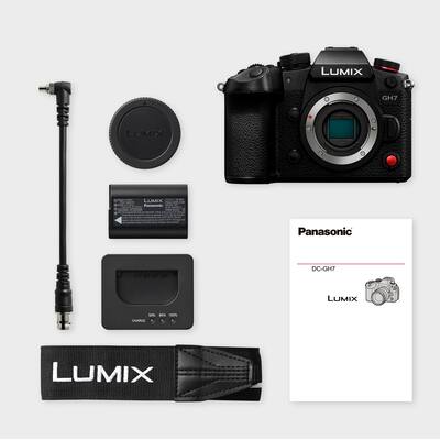 Panasonic LUMIX GH7 Micro 4/3 Mirrorless Camera Black DC Panasonic LUMIX GH7 Micro 4/3 Mirrorless Camera Black DC